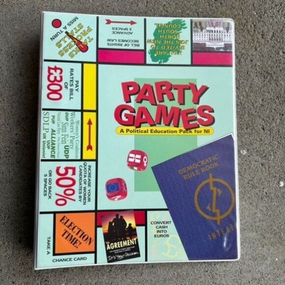 No Brand | Office | Party Games Political Education Pack Empty 3 Ring ...